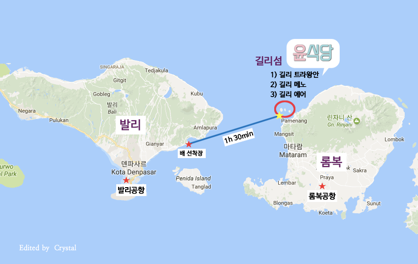 촬영지 롬복 길리섬 여행 총정리 네이버 블로그