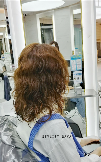 합정미용실 세븐에비뉴 가야쌤 탈색머리 중단발 히피펌★ 네이버 포스트