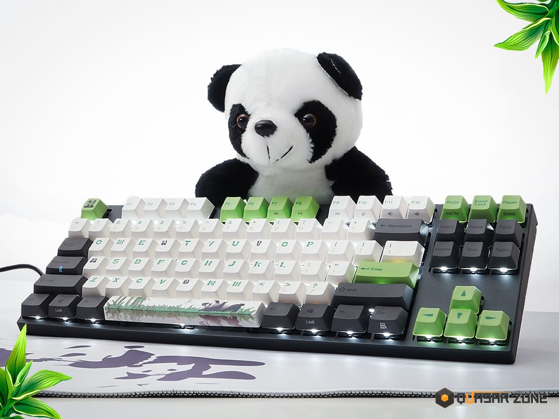 판다 키보드사면 진짜 판다 인형을 주는VARMILO VA87M PANDA : 네이버 포스트