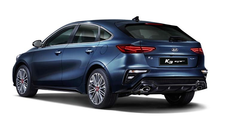 기아 K3 GT 공개, 패스트백 닮은 5도어 해치백 - 온갖차