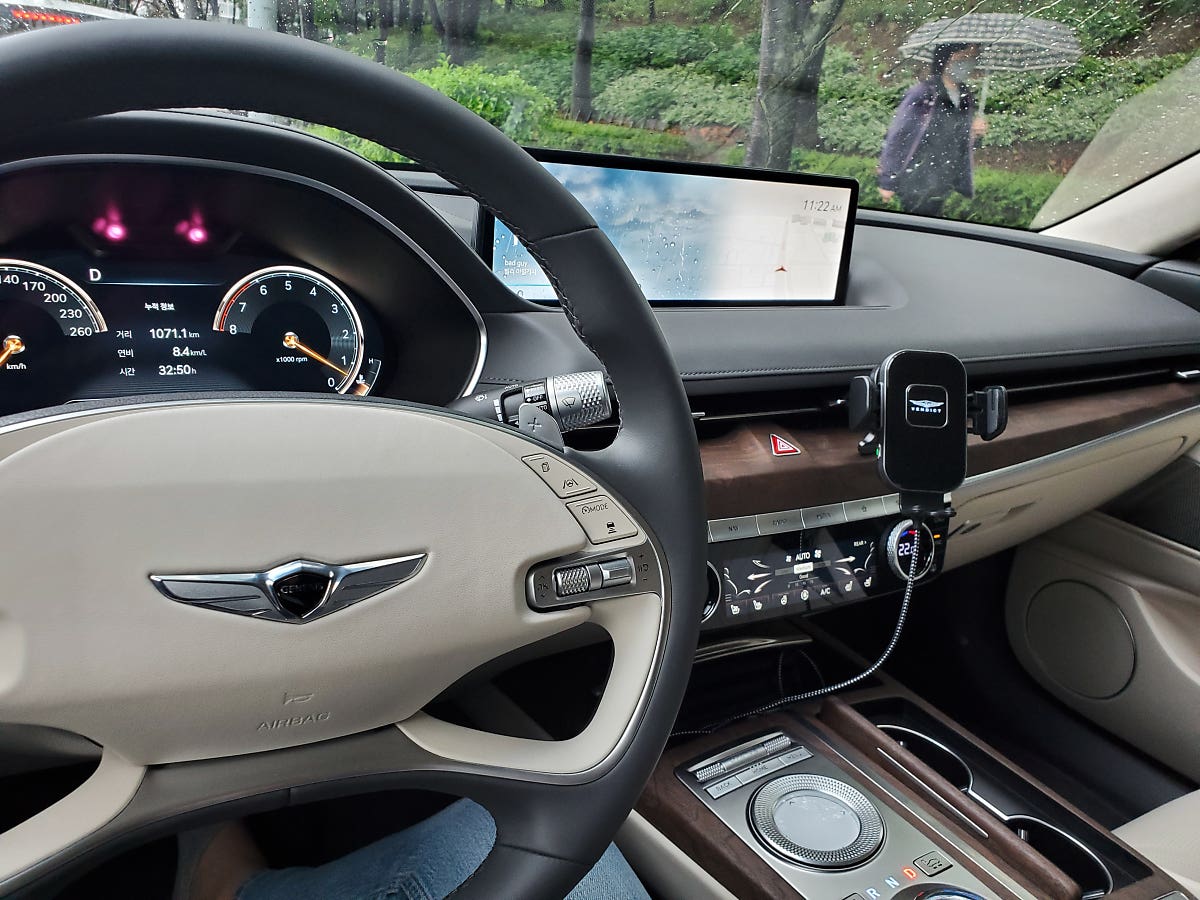 제네시스 G80 풀체인지와 함께 한 벤딕트 차량용 무선충전 거치대 : 네이버 포스트