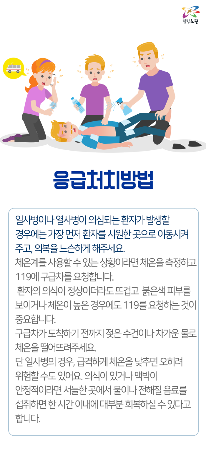 열사병과 일사병 차이점 증상과 예방하는 방법 네이버 포스트