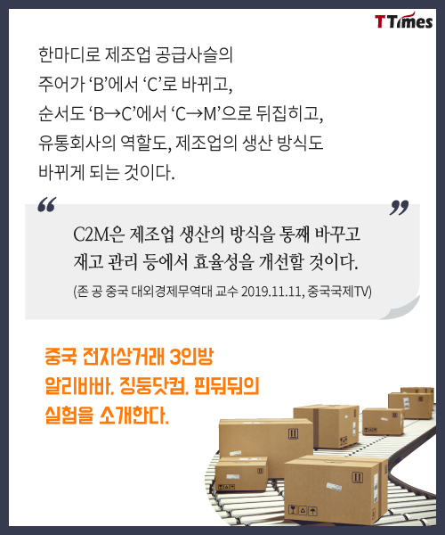 중국 이커머스 회사들 "B2C가 아니라 C2M이다" : 네이버 포스트