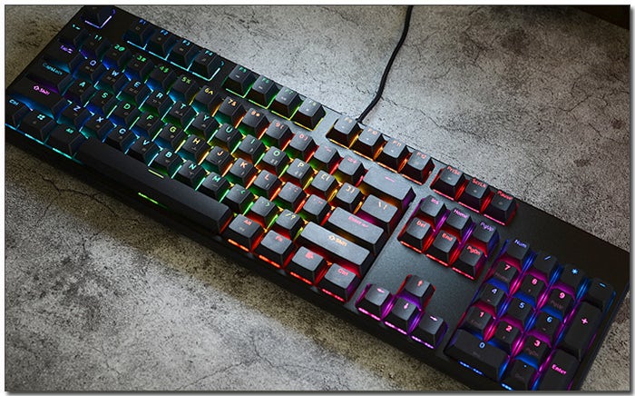 키감 향상에 올인한 기계식 키보드, 한성컴퓨터 TFG ARF : 네이버 포스트