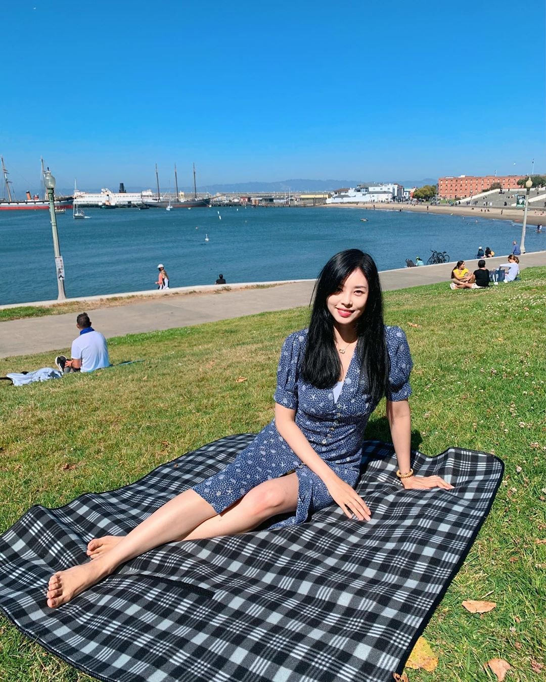 글래머 돌싱 방송인 모델 미국 변호사 서동주 인스타 비키니 몸매 수영장 한번 못 가보고 네이버 포스트