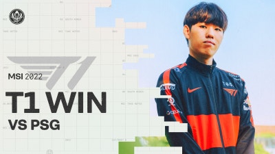 [MSI 2022 #2] T1, PSG 탈론 잡고 4승 2패 ... 조 1위 달성 ‘코 앞 : 네이버 포스트