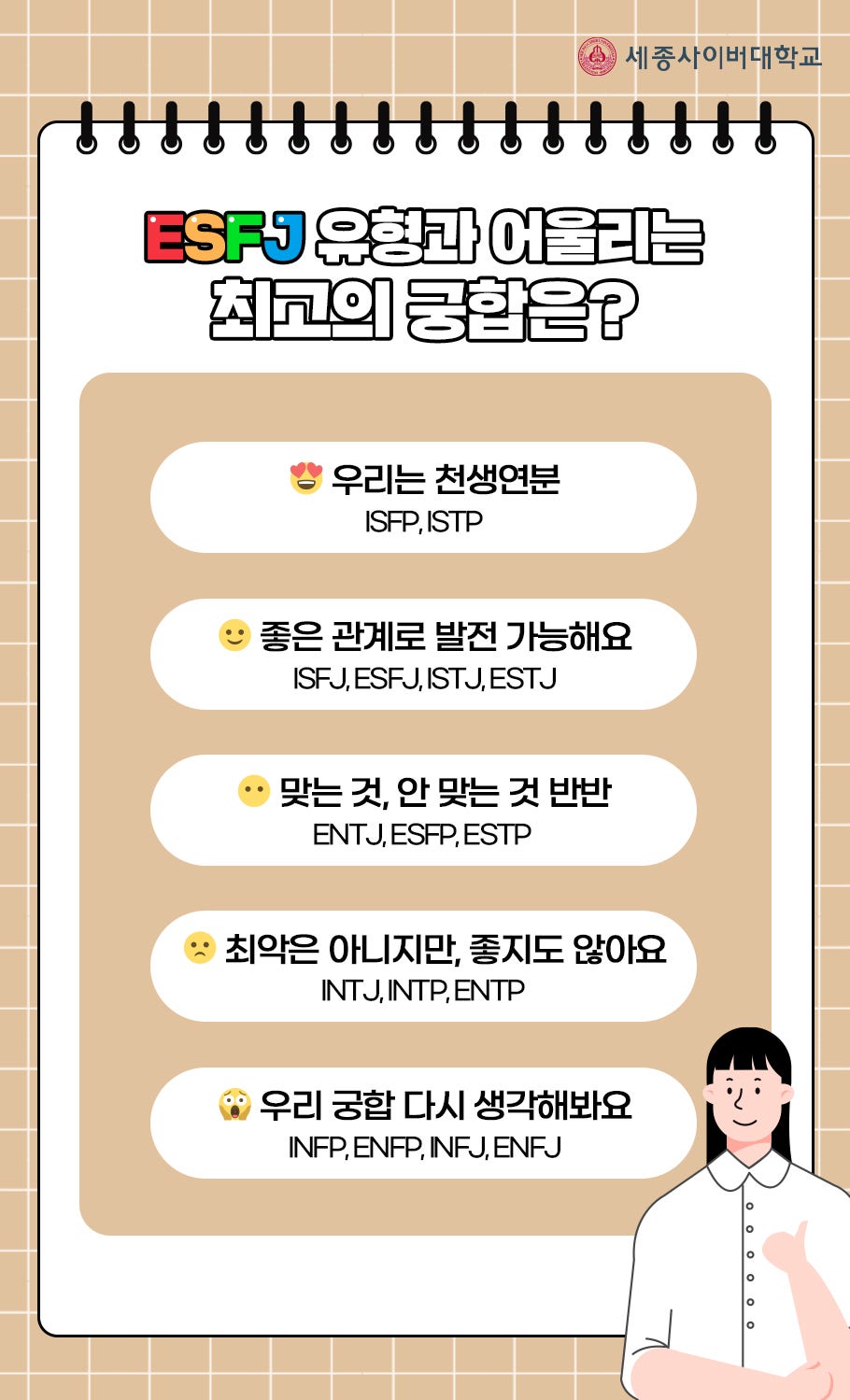 ESFJ 엣프제 특징과 궁합은? : 네이버 포스트