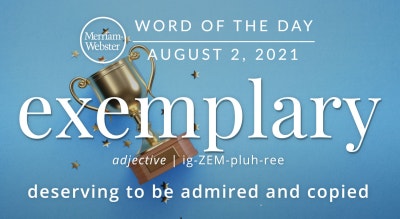 [100 Most Common SAT Words] 43. exemplary : 네이버 포스트