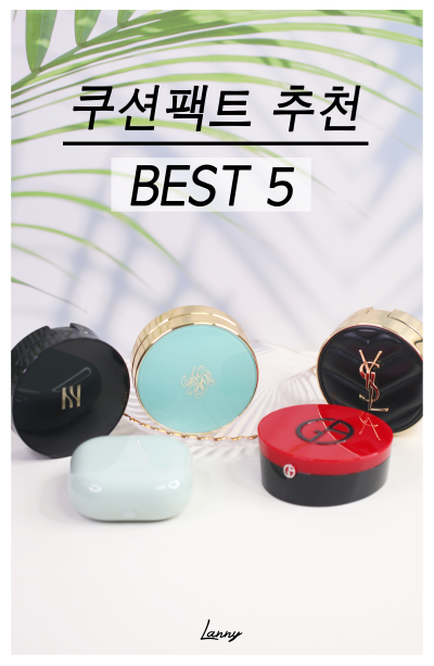 밀착력 좋은 쿠션 팩트 Best 5종 비교 And 추천♥라니 네이버 포스트