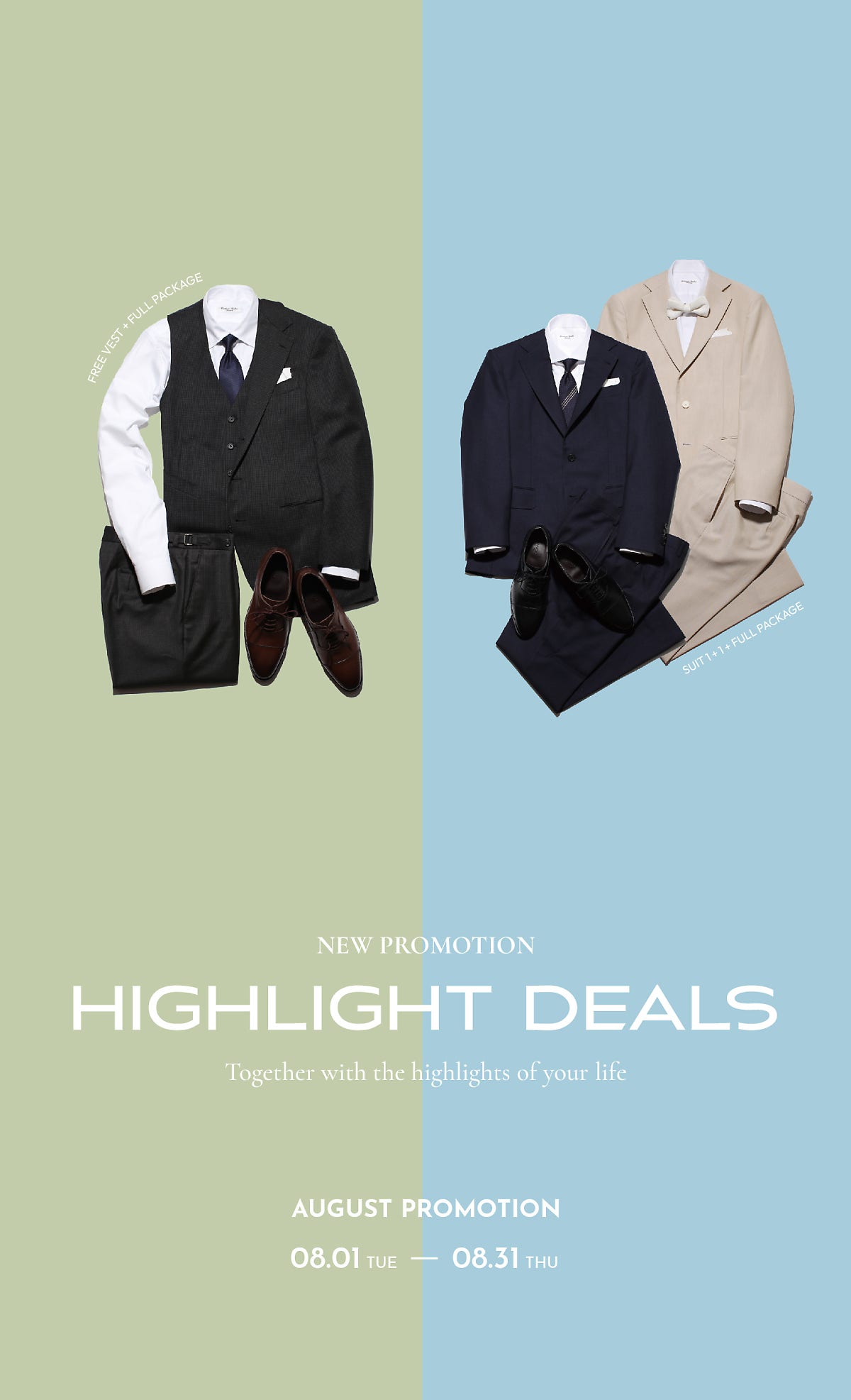 ★highlight★ 8월 프로모션 맞춤정장∙맞춤예복 루쏘소 네이버 포스트