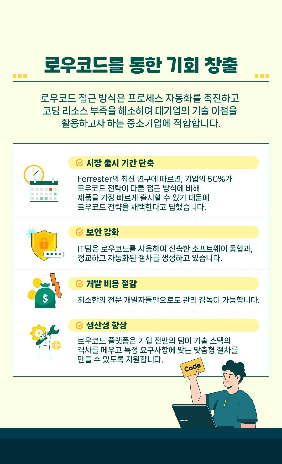 로우코드low Code를 통한 기업 혁신 네이버 포스트