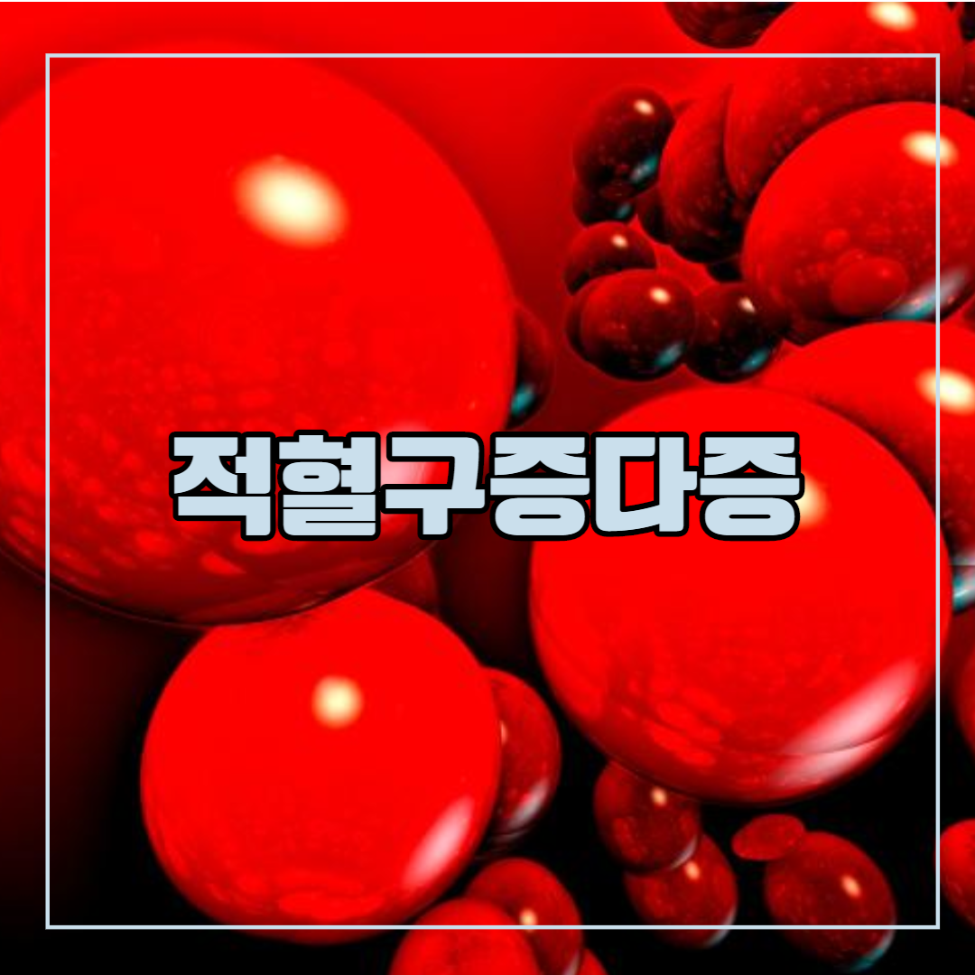 적혈구수 수치와 적혈구증가증 증상과 침강속도 알아보니 다혈구증 네이버 포스트