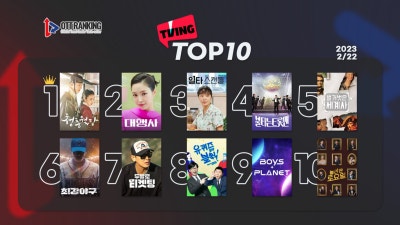 [데일리 OTT 랭킹] 2/22 티빙·웨이브·넷플 TOP10 – 드라마 강세, 예능 약세 : 네이버 포스트