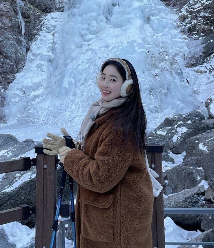 최예빈 옷 양털 뽀글이 코트 인스타 패션 코벳블랑 여성 패딩 코트 네이버 포스트