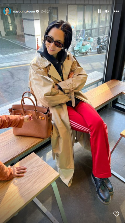 김나영 사복 인스타그램 신발 패션 닥터마틴 1461 3홀 더비슈즈 봄신발코디 네이버 포스트