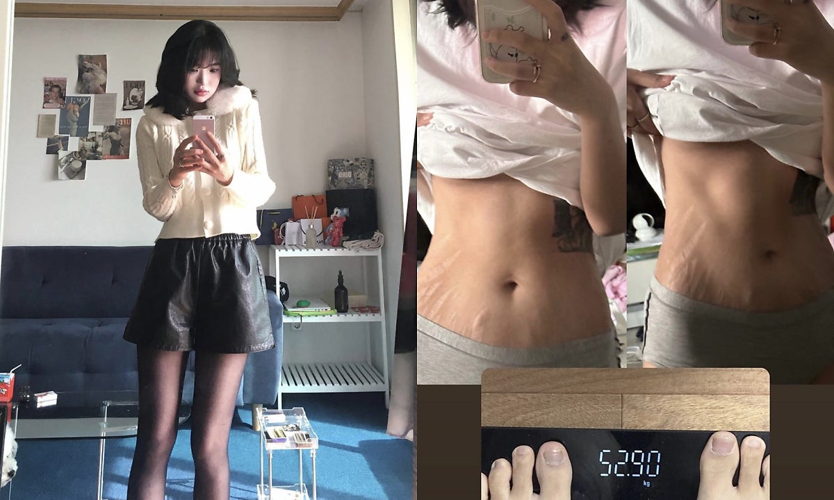 '44kg 감량' 최준희, 배에 튼살 공개…“다이어트는 평생 숙제” : 네이버 포스트