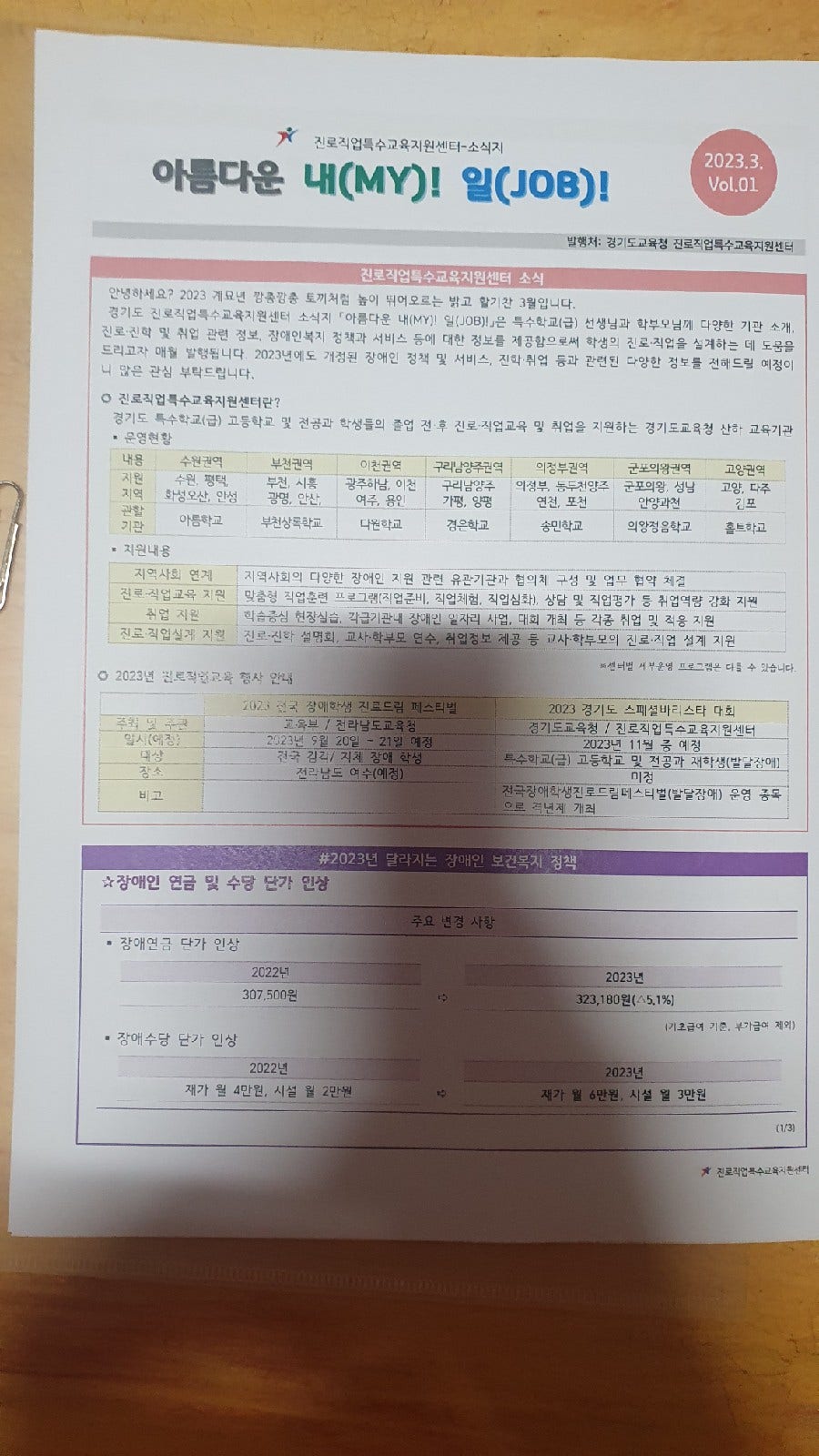엄마표 자폐 발달장애 진로교육 경기도교육청 진로직업특수교육지원센터 소식지 네이버 포스트
