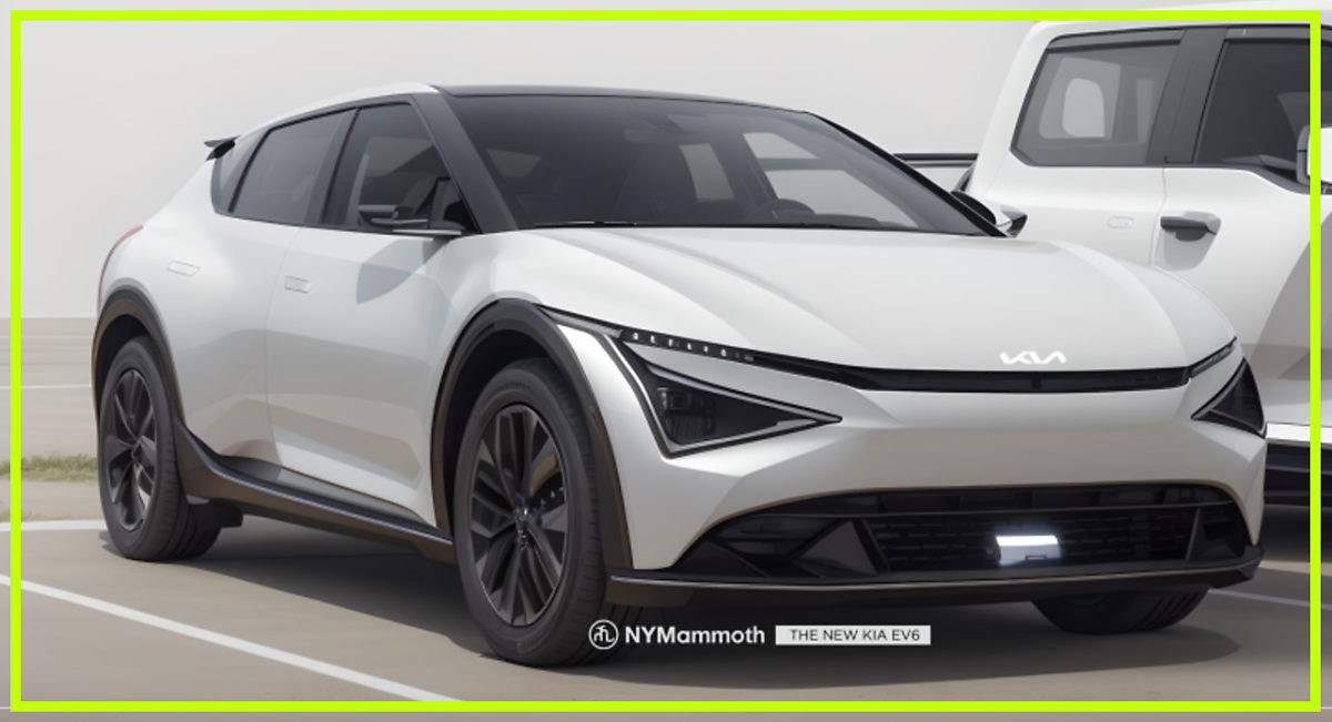 기아 EV6 페이스리프트 예상도 디자인 화제 : 네이버 포스트