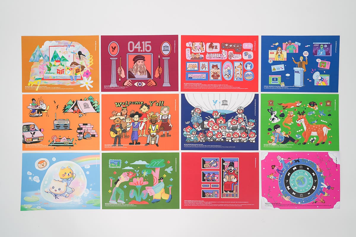 KT Y아티스트와 유네스코의 콜라보, 2024 세계기념일 캘린더 : 네이버 포스트