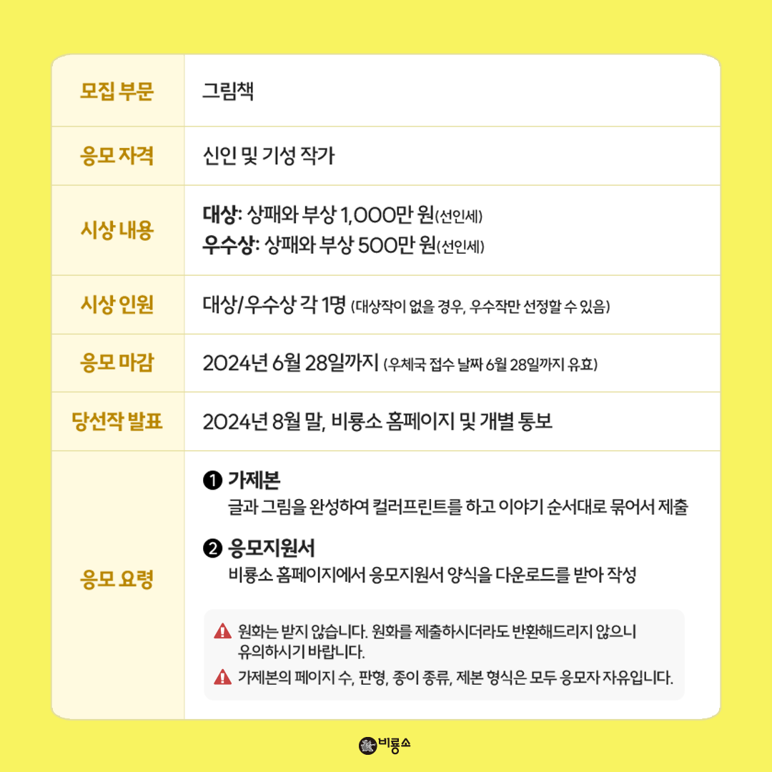 알림 제31회 황금도깨비상 그림책 부문 네이버 포스트